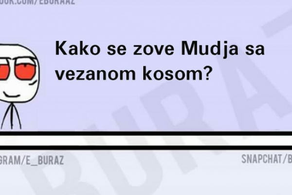 Kako se zove Muđa sa svezanom kosom? | Novi.ba