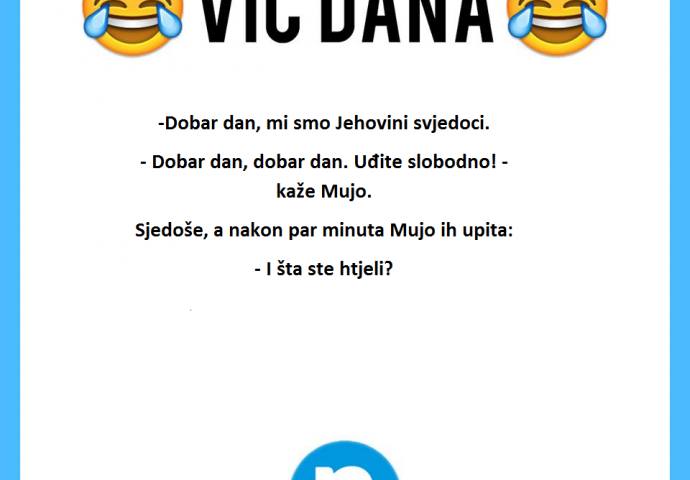 Vic: Mujo i Jehovini svjedoci | novi.ba