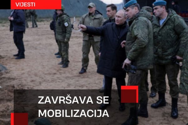 Završava se mobilizacija u Rusiji, poznato koliko su ljudi regrutirali ...
