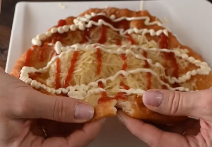 ORIGINALAN RECEPT ZA MAĐARSKI LONGOŠ: Pecivo od kojeg ide voda na usta ...